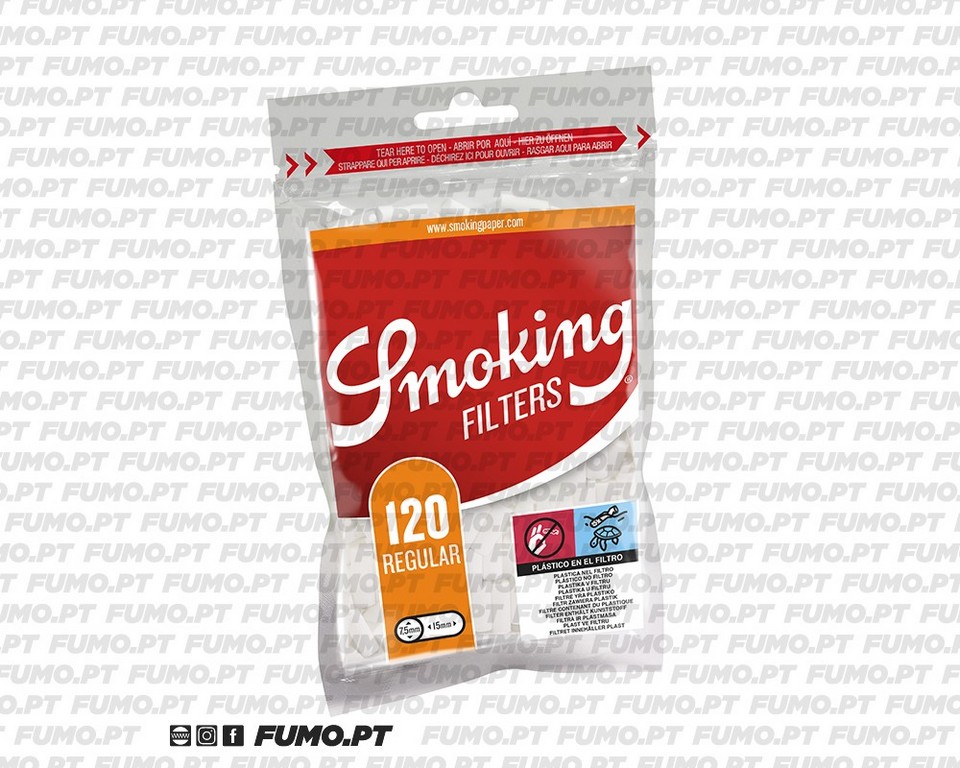 Smoking Filtros Classic Regular – Fumo.pt