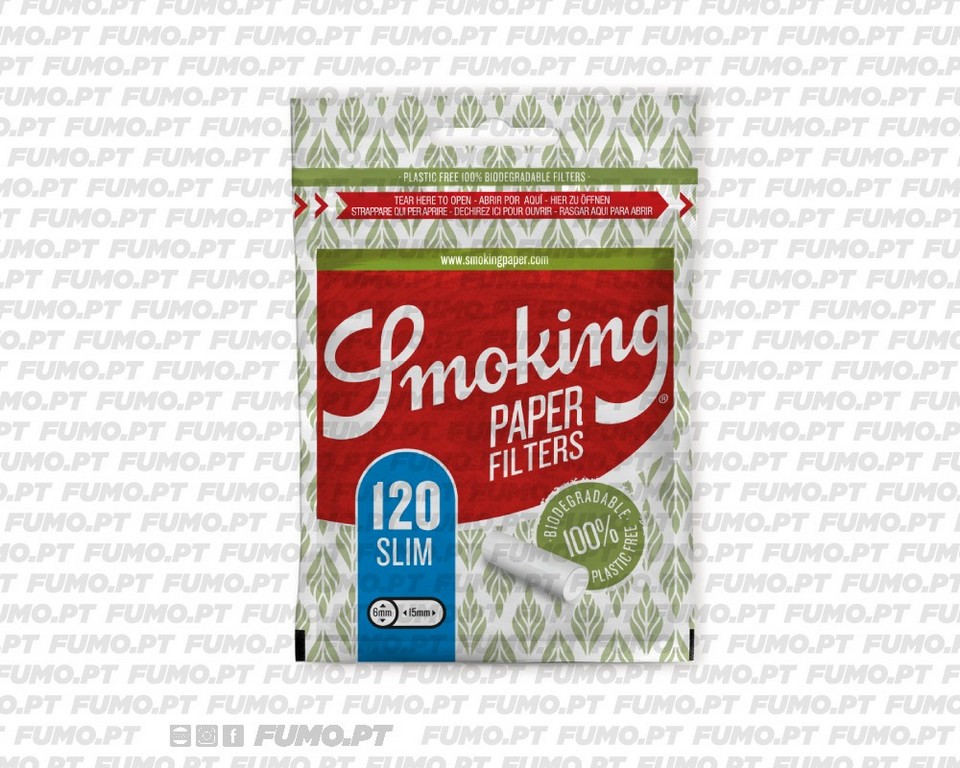 Smoking Filtros Classic Slim Paper – Fumo.pt