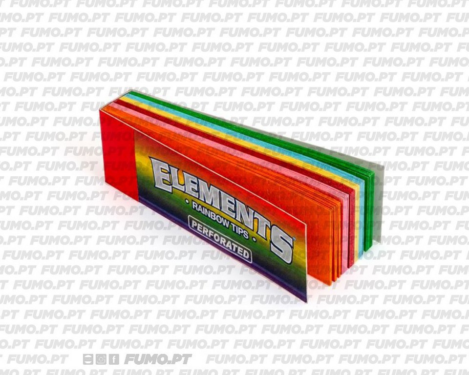 Elements Rainbow Perforated Tips – Fumo.pt