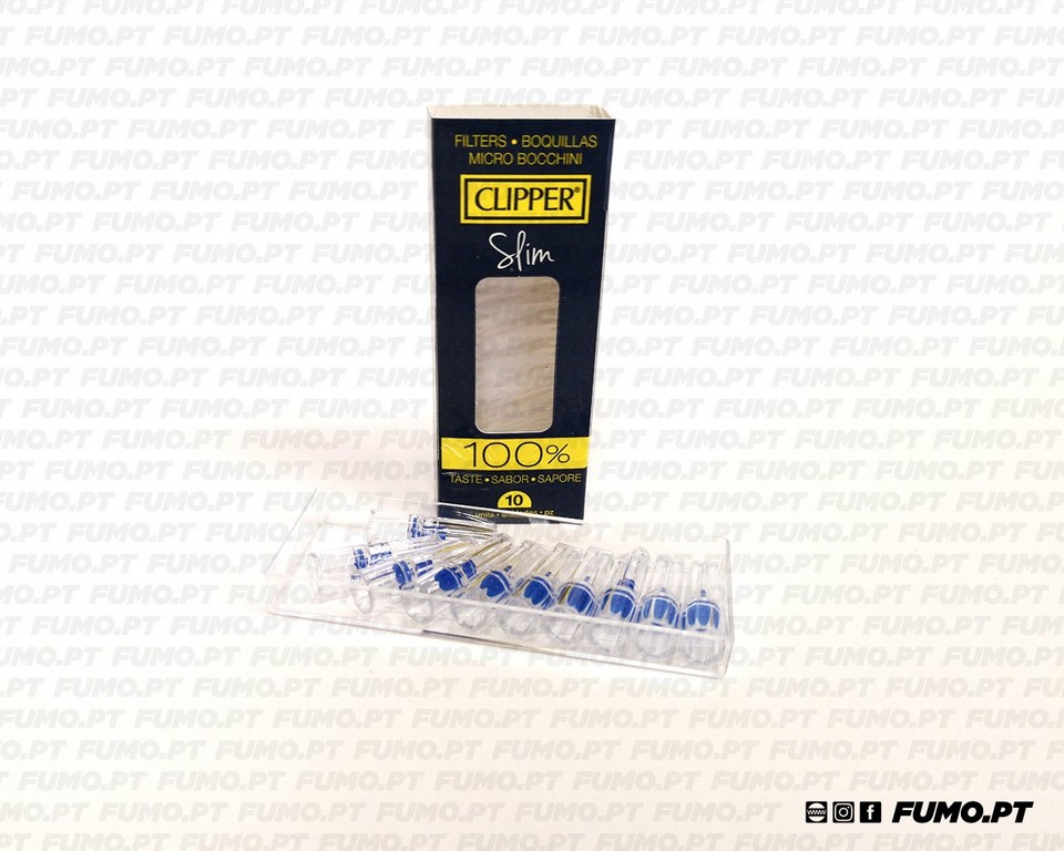 Clipper Boquilhas Slim – Fumo.pt