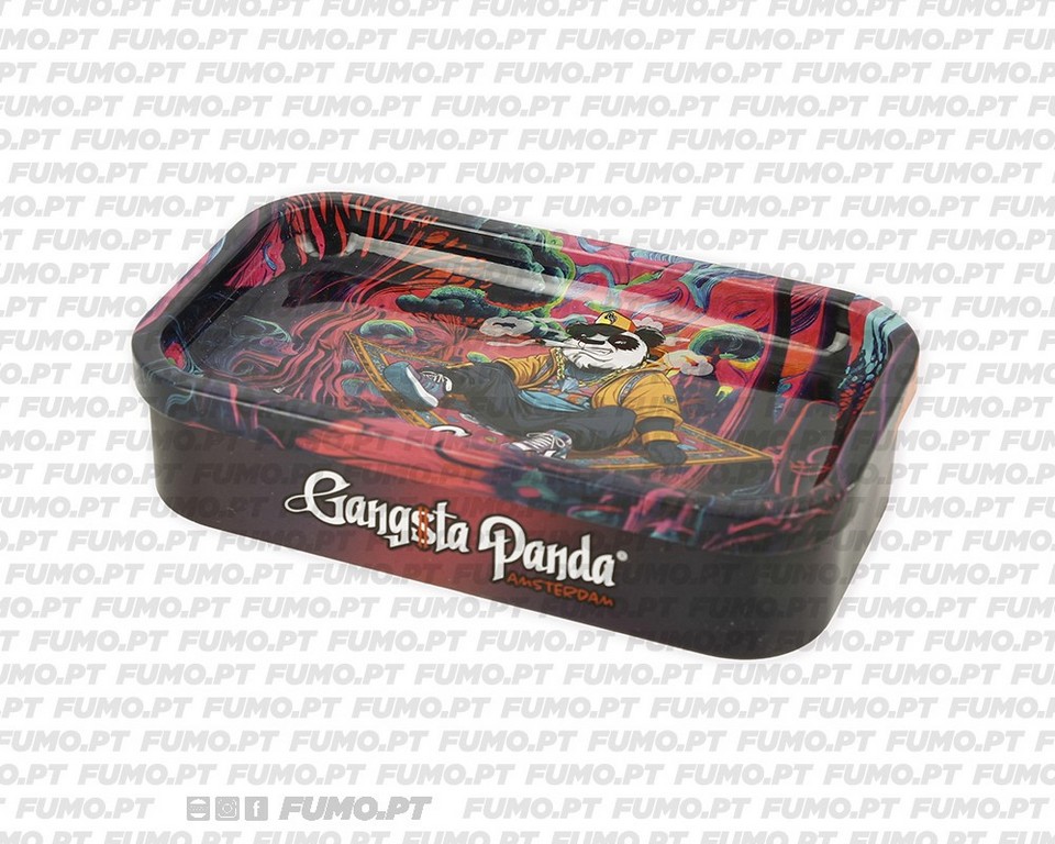 Gangsta Panda Metal Tin Flying Carpet – Fumo.pt